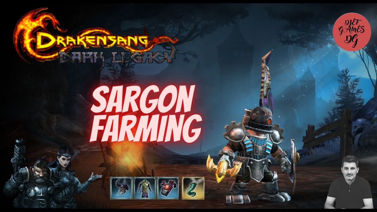 Drakensang Online, Dso, Sargon Farming, Dwarf, mmorpg, 1080 hd(60fps) - YouTube