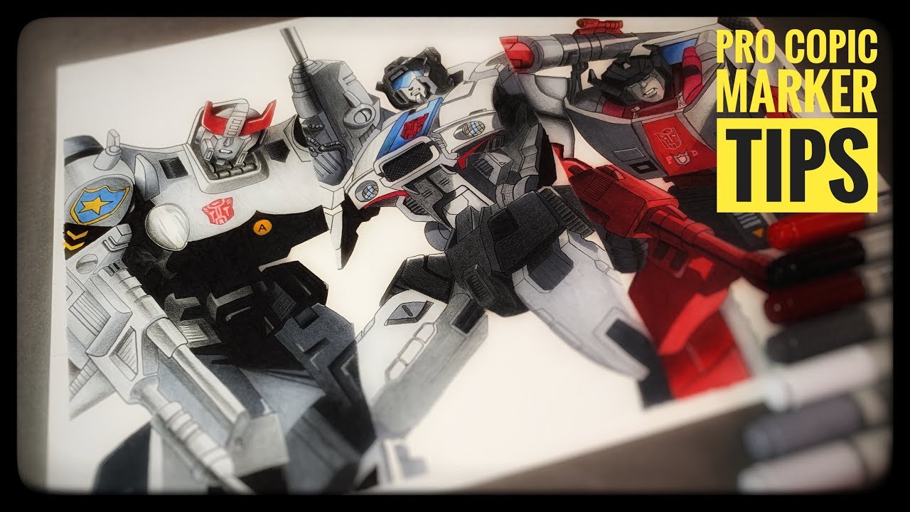 Draw Gen 1 Transformers| Pro tips to make your Art Pop! Beginners ...