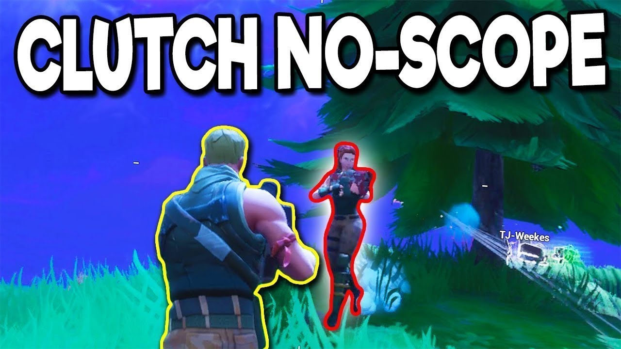 Fortnite craziest no scope ever!!! - YouTube