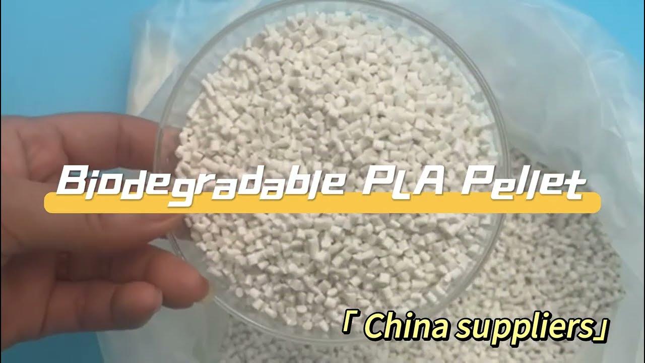 KINPOLYM PLA PBAT Polylactic Acid Manufacturers PLA Granule PLA Pellets for Biodegradable ...
