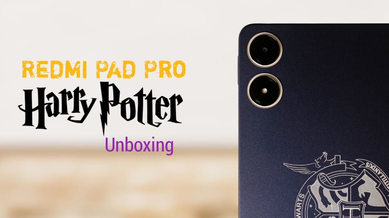 Redmi Pad Pro Harry Potter Edition Unboxing & Review!!! - YouTube