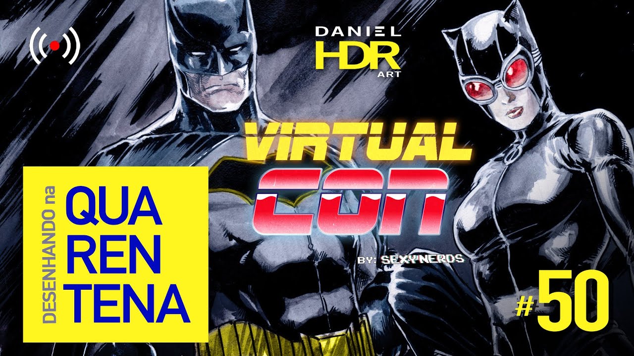 VIRTUAL COMIC CON Daniel HDR Art - YouTube