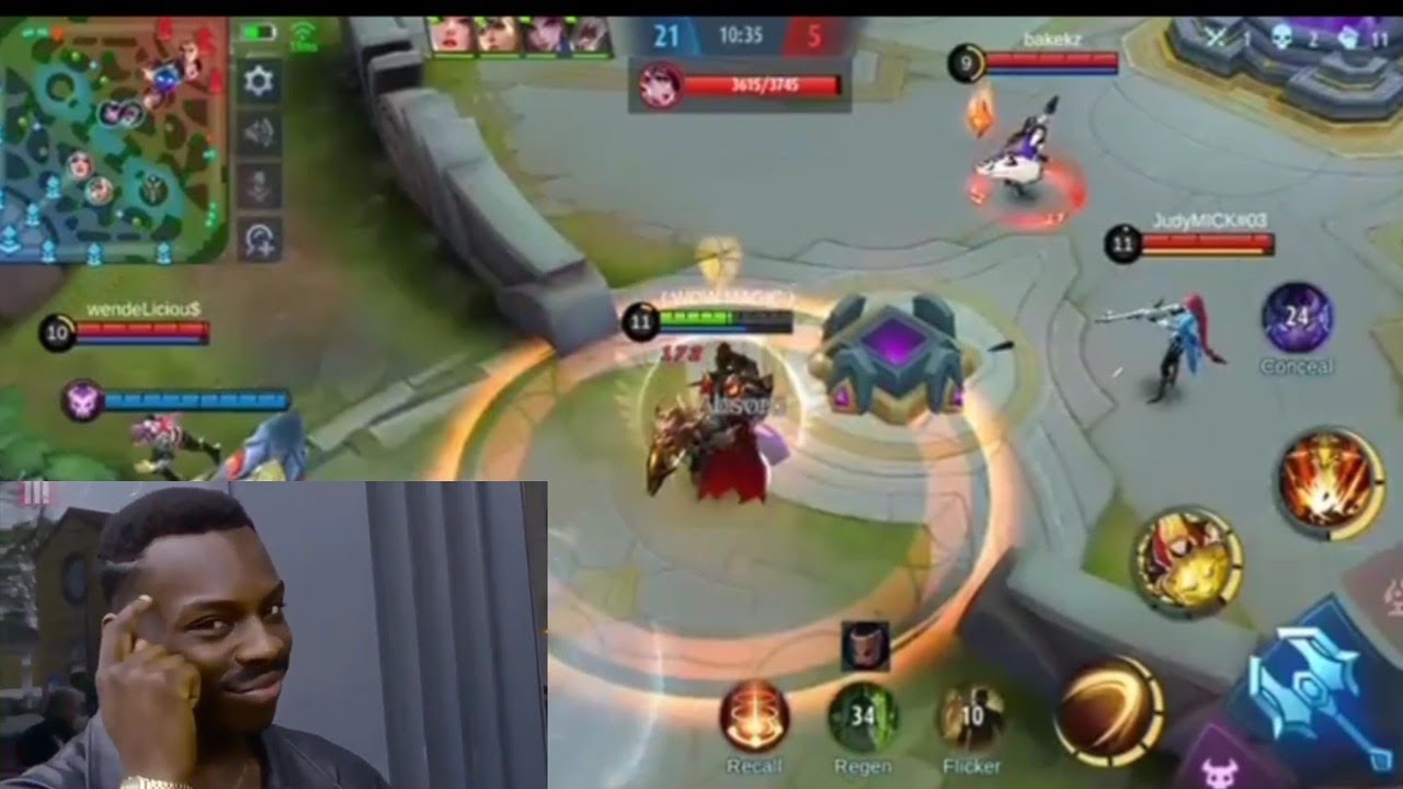 Tigreal Funny moments (Part 1) - YouTube