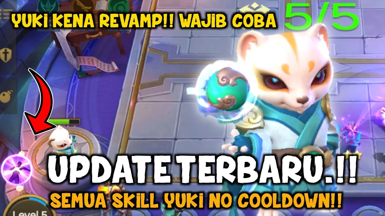 Semua Skill Yuki No Cooldown!! Update terbaru magic chess revamp ...