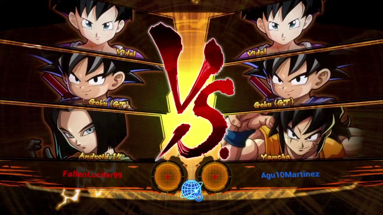 Agu10Martinez (Videl/Kid Goku/Yamcha) vs FallenLucifer (Videl/Android ...