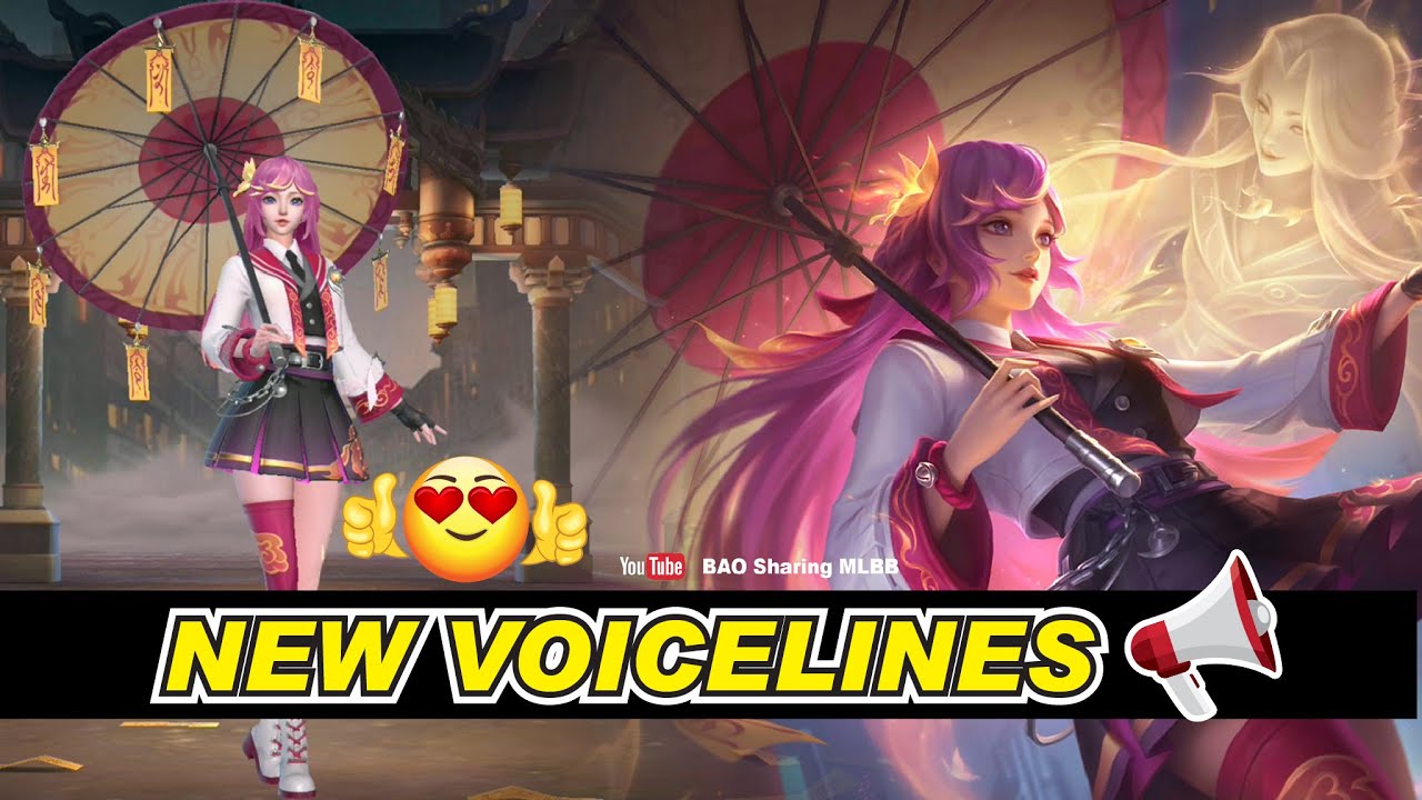 NEW VOICELINES Kagura Exorcist Skin with Full Effect | Mobile Legends ...