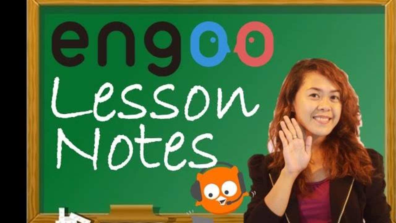 ENGOO lesson notes| HOW I WRITE LESSON NOTES? - YouTube