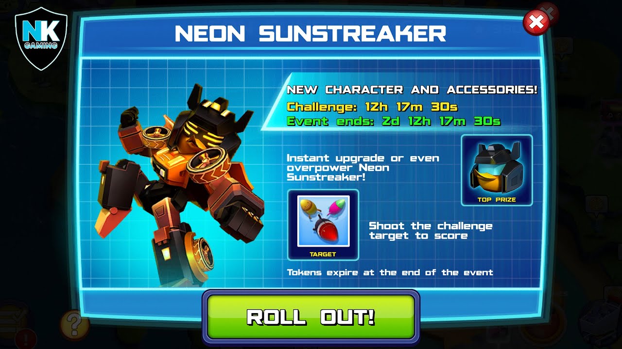 Angry Birds Transformers - Neon Sunstreaker Event - Day 4 - Mission 07 ...