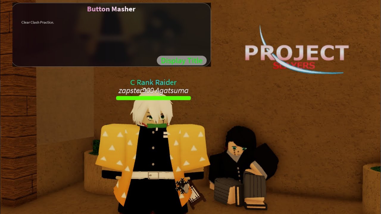 Easily get Button Masher [Project Slayers] - YouTube