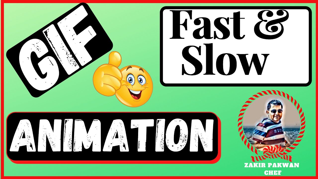 GIF Animation | How to change the speed of the GIF animation ...