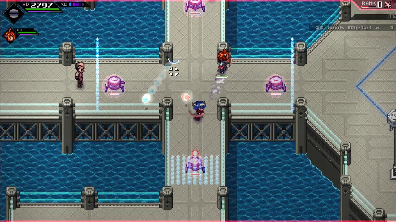 CrossCode New Game Plus ~ Episode 5: Cuteness, weirdness, turrets and stats shaming - YouTube