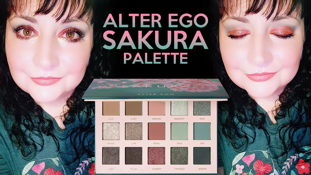NEW!!! Alter Ego Sakura Palette Review and Tutorial - YouTube