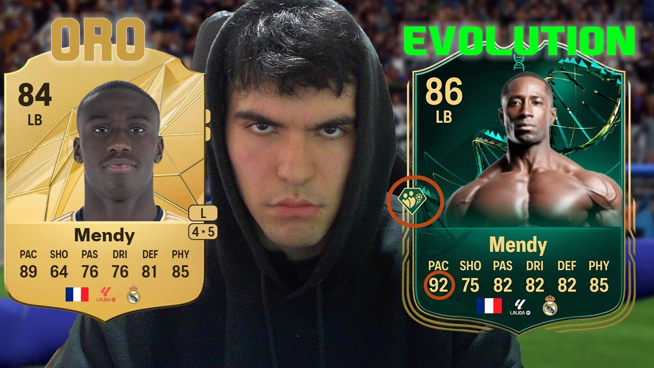 Evoluciono a FERLAND MENDY ORO en FC 25 EVOLUTION BOMPASTOR - YouTube