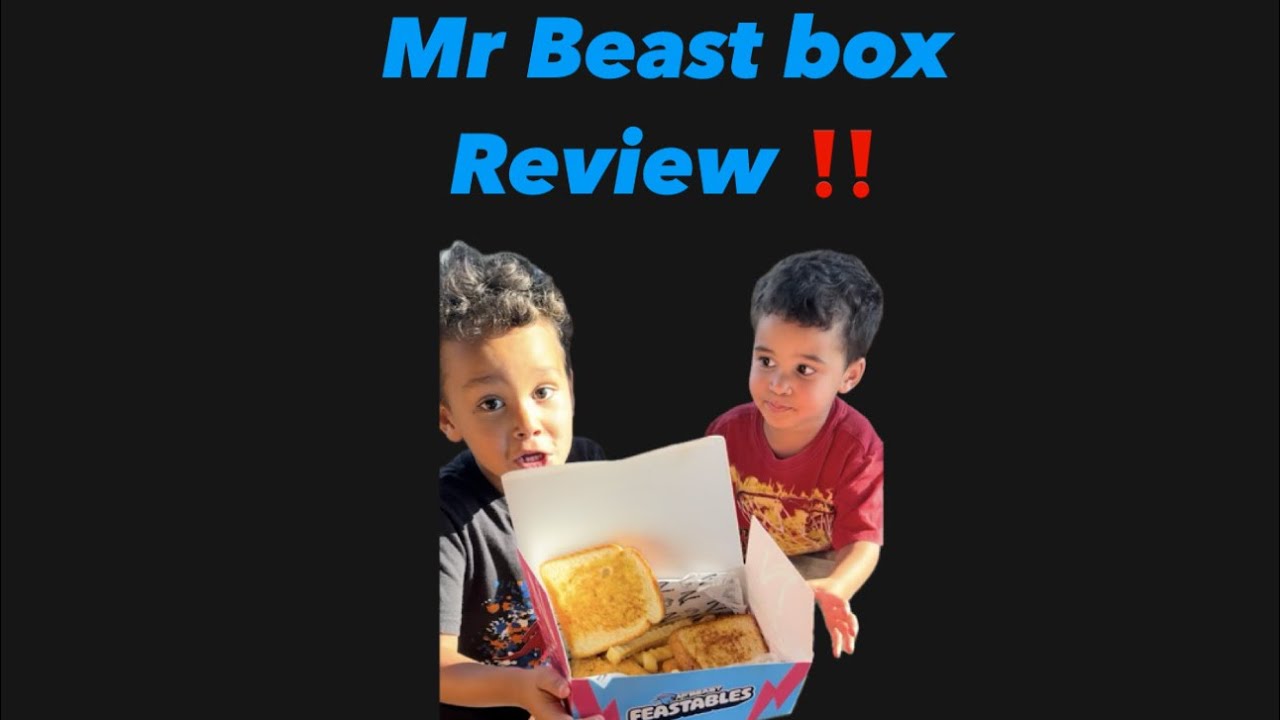 Mr Beast Box kid’s Food Review ‼️ - YouTube