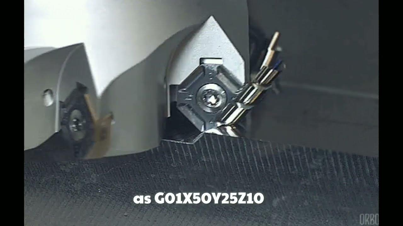 G01 linear interpolation explanation - YouTube