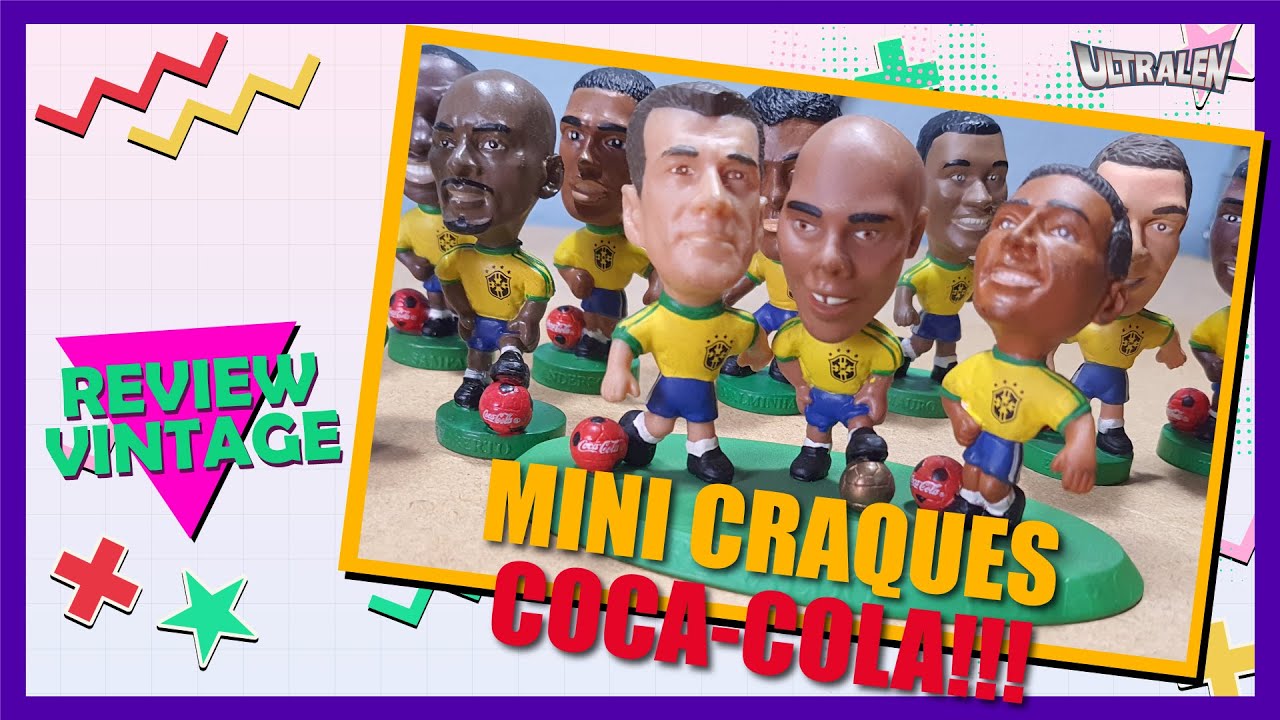Episódio 8 - Copa do Mundo 2022!!! Coleção MINI CRAQUES COCA-COLA 1998 ...