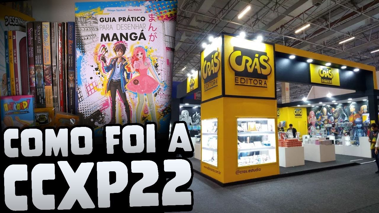 CRÁS na CCXP 2022 | Mensagem a todos os que sonham em viver do seu desenho - YouTube