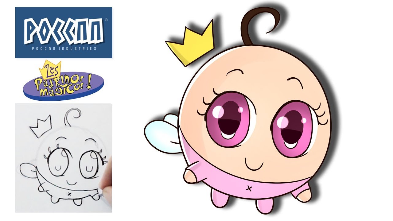 Cómo dibujar a Poof Chibi (Los padrinos mágicos) - YouTube