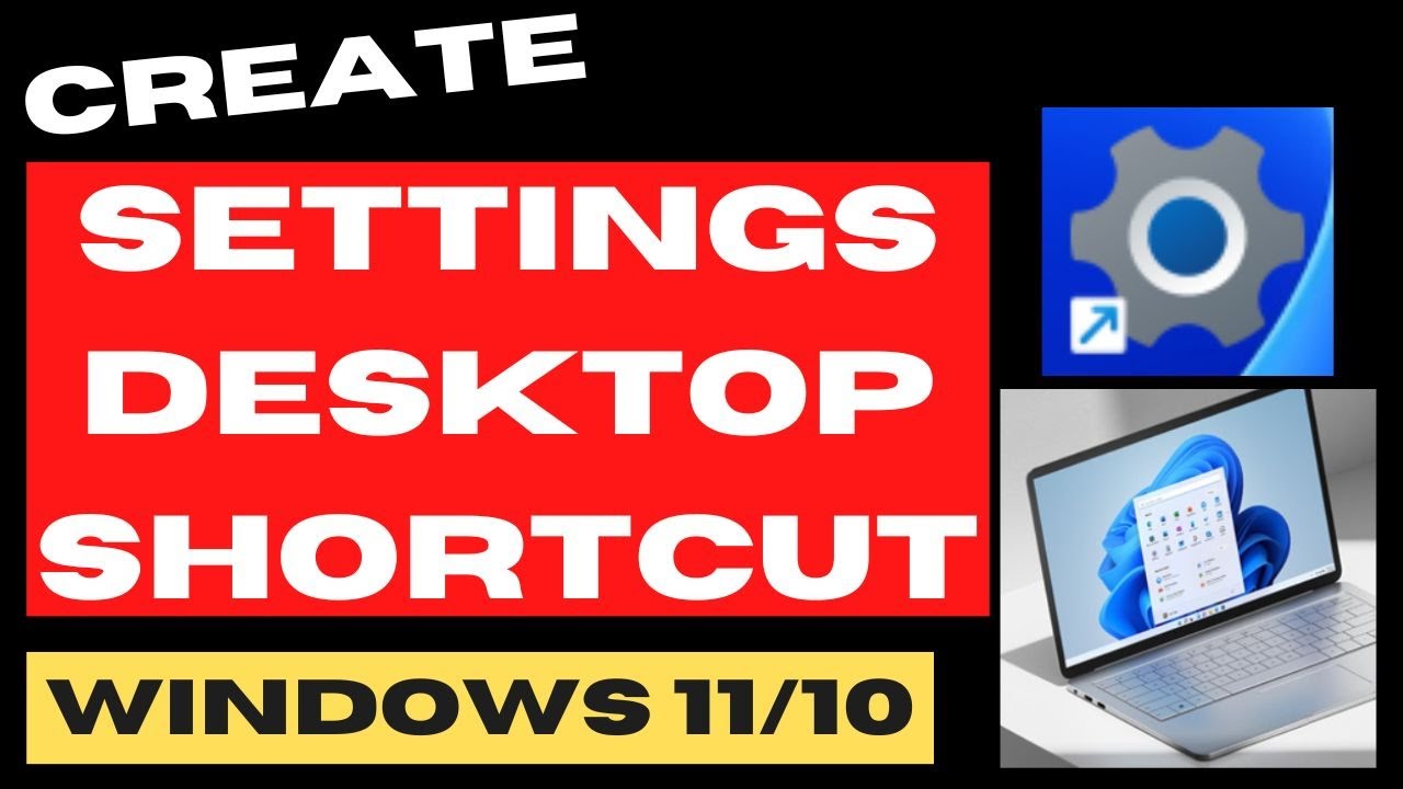 Create Settings Desktop Shortcut And Keyboard Shortcut In Windows 11 Create Settings Desktop Shortcut And Keyboard Shortcut In Windows 11