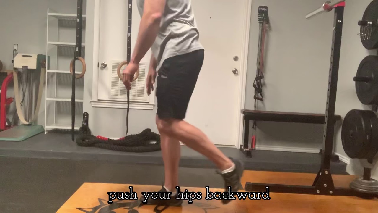 Body weight Single Leg Hip Hinge - YouTube