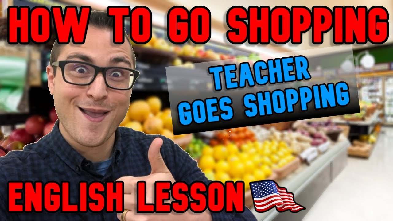 How To Go Shopping (Learn English) - YouTube