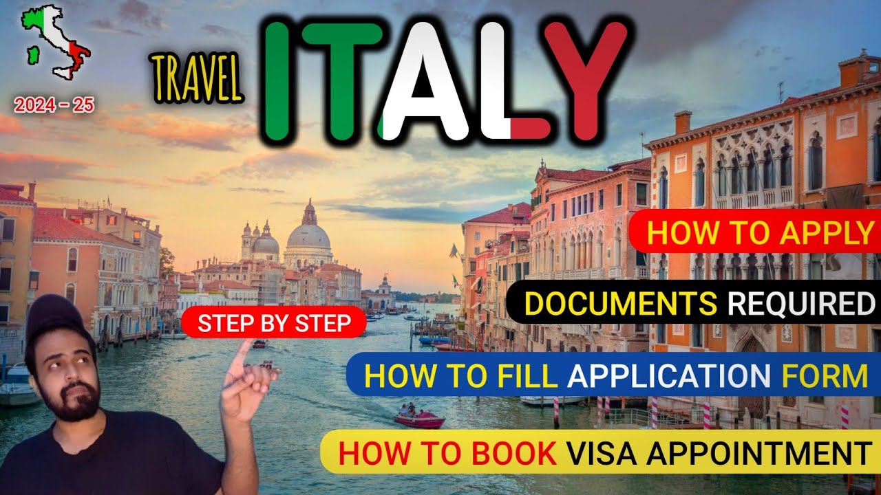 ITALY Tourist visa 2024 🇮🇹 | How to Apply Italy Tourist Visa Form ...