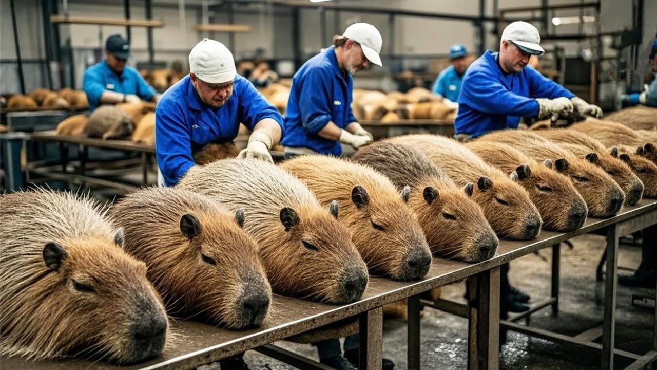 Cría de carpinchos: Cómo los agricultores ganan grandes beneficios con ...