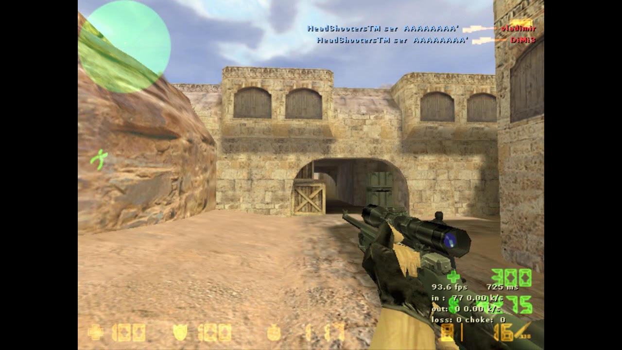 ser cs 1.6 AWP ACE - YouTube