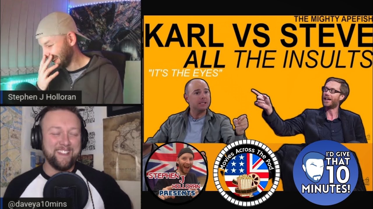 Karl vs Steve - All the insults Part 1 - YouTube