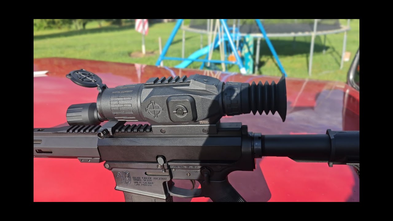 Sightmark 2x16x28 Affordable night vision with { bigfoot skit } - YouTube