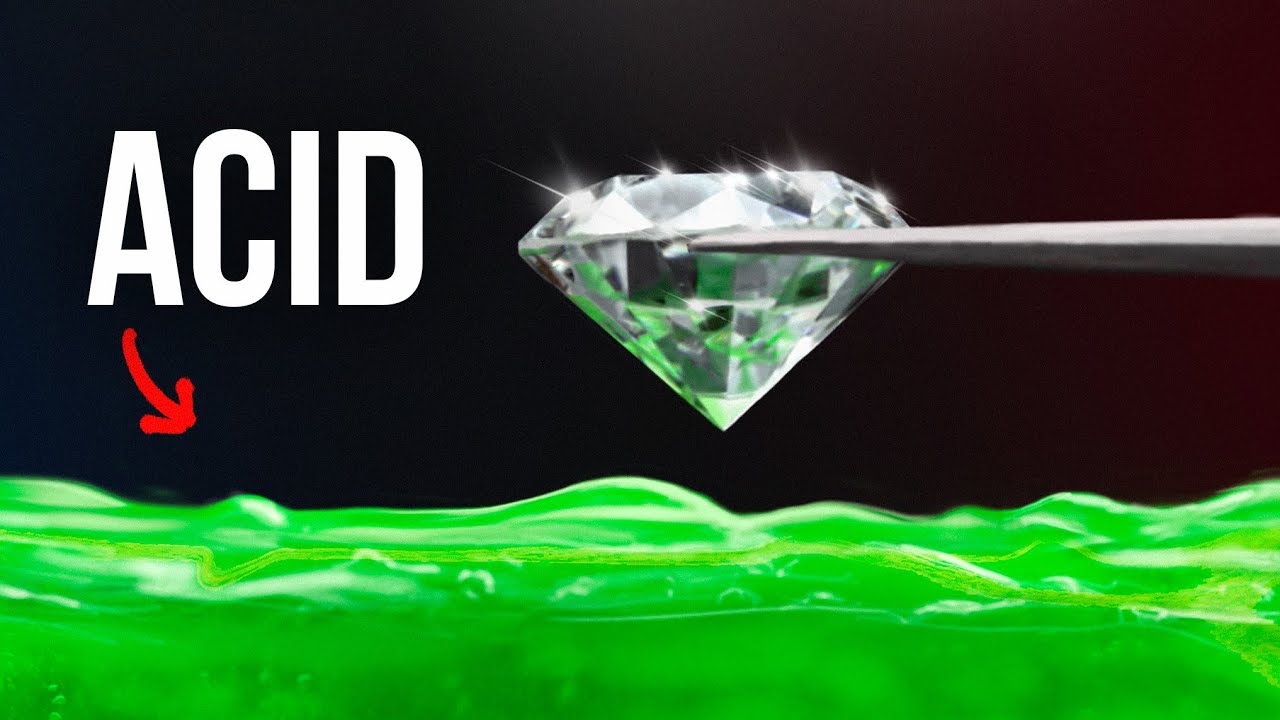 Can Acid Dissolve Diamond? - YouTube