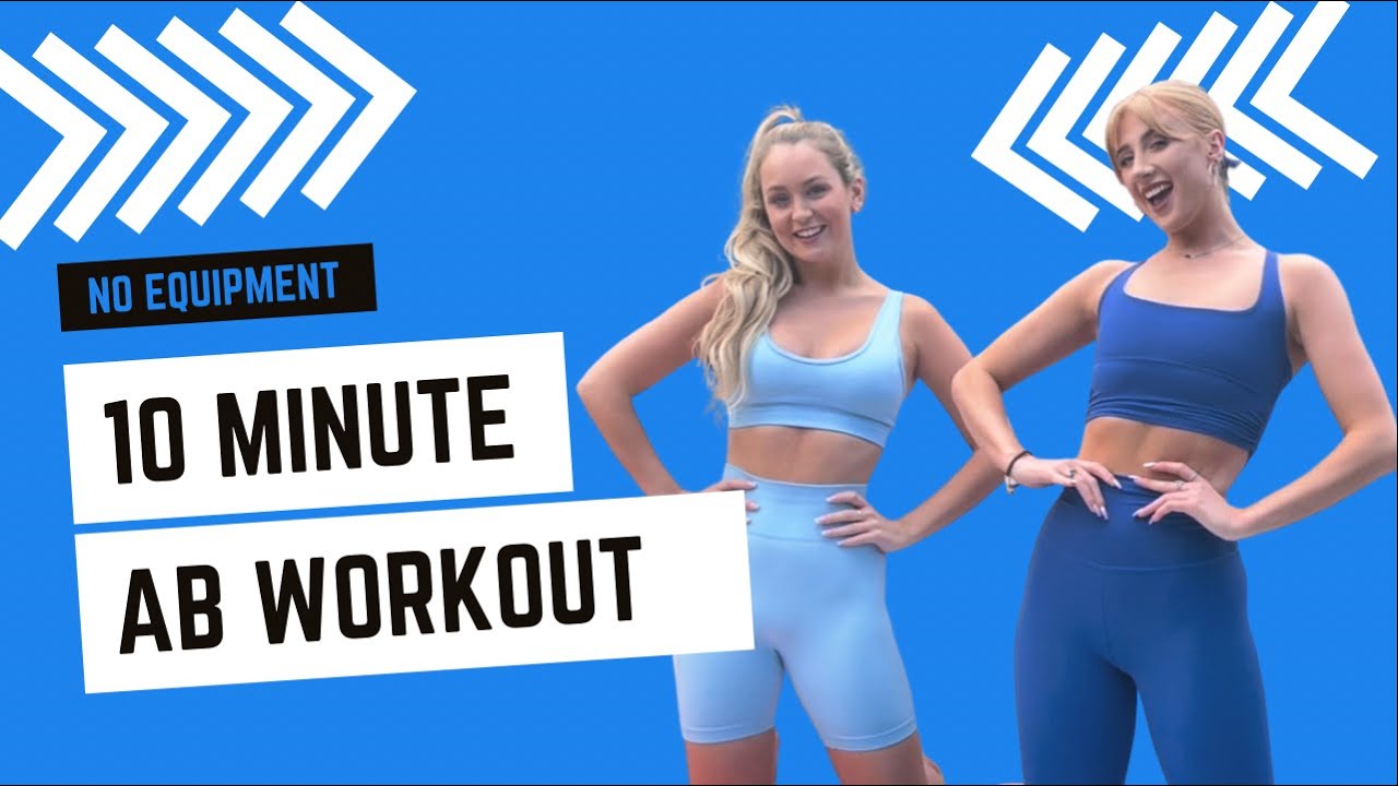 HOW TO GET ABS IN 3 WEEKS! | 10 MINUTE AB WORKOUT! - YouTube