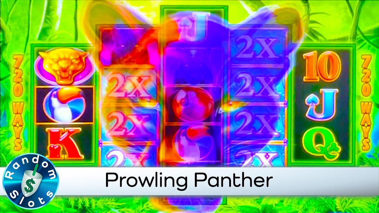 Prowling Panther Slot Machine Line Win - YouTube