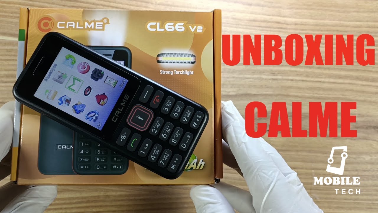 UNBOXING & REVIEW CALME CL66 MOBILE STYLISH DESIGNE BIG DISPLAY - YouTube