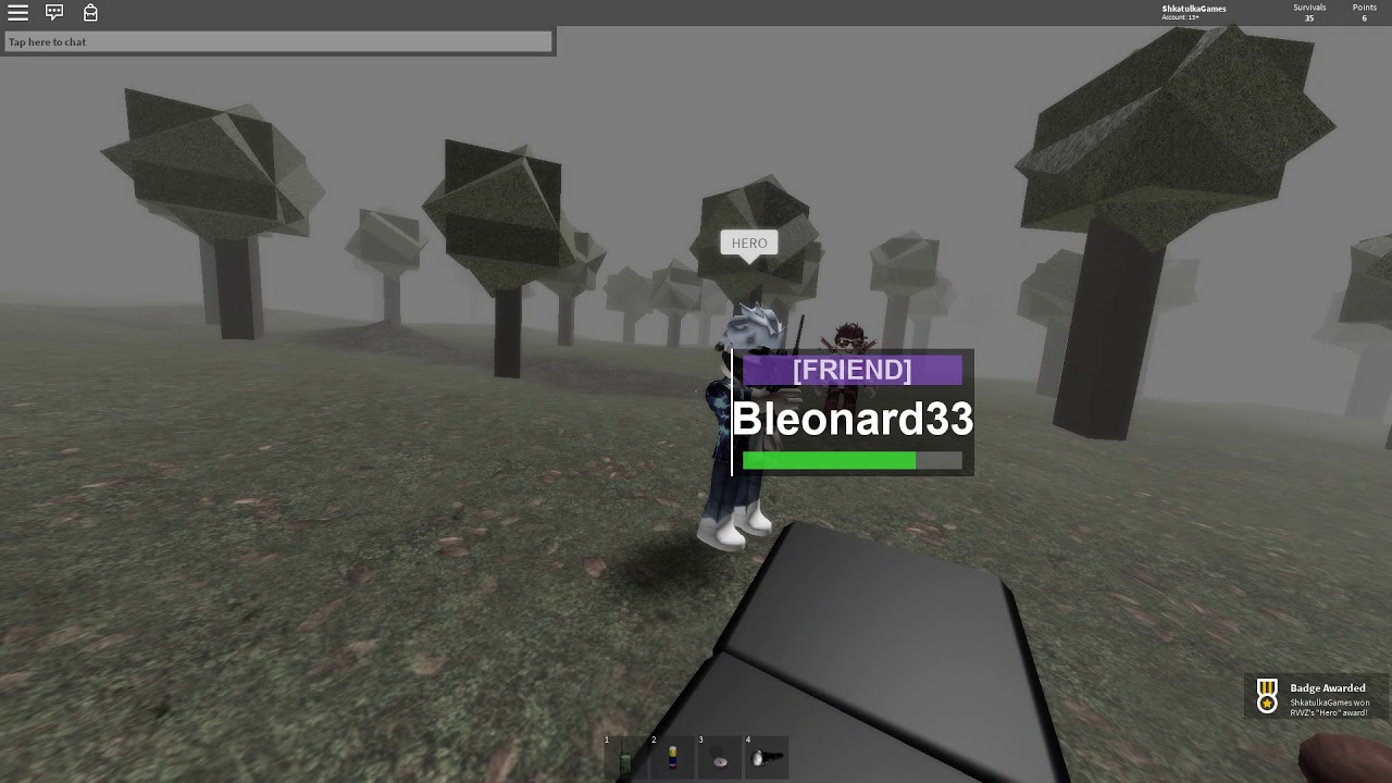 The Rake roblox - got ''Hero'' badge - YouTube