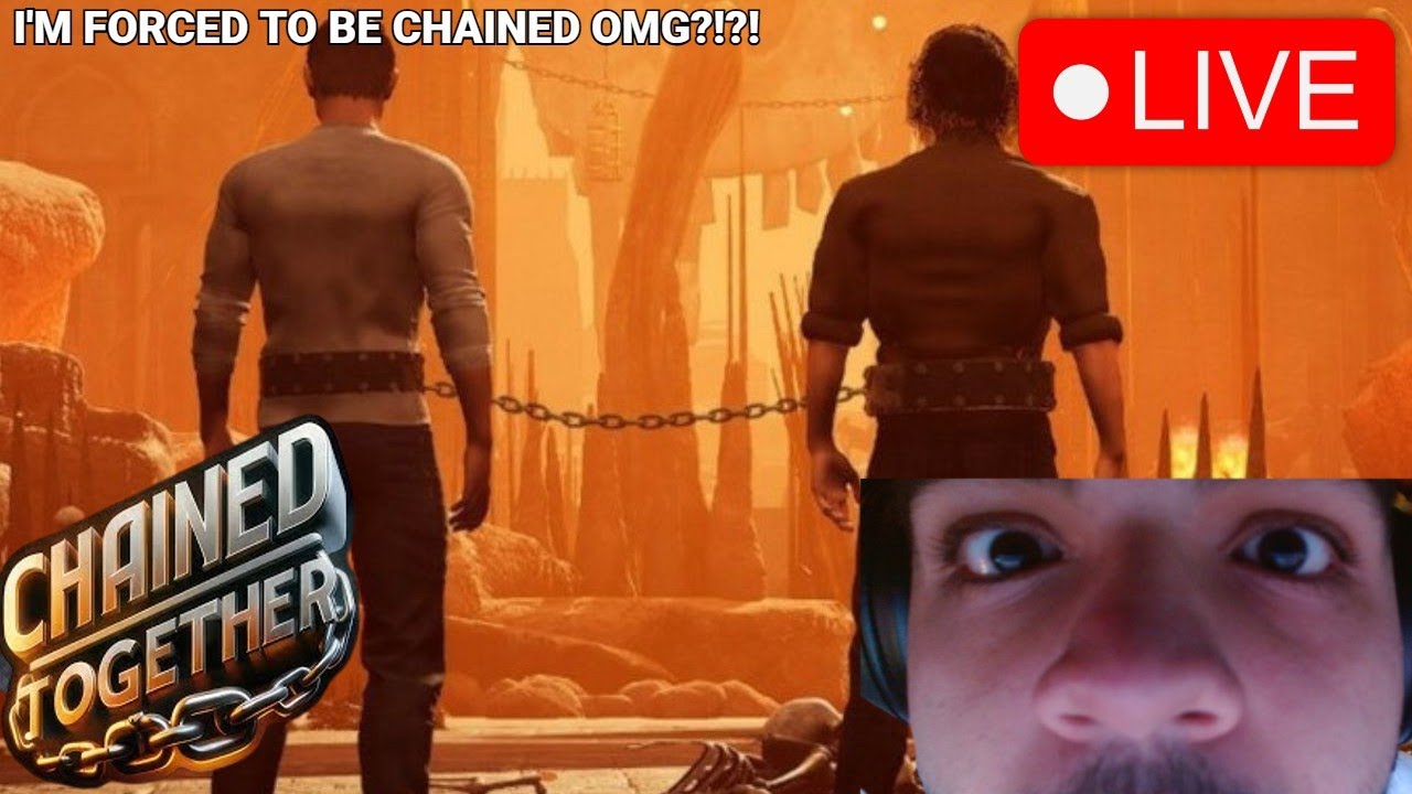 I'M FORCED TO BE CHAINED!?! #live #chainedtogether - YouTube