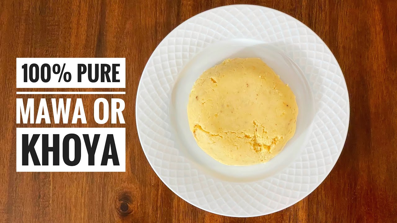 Correct way of making 100% Pure Mawa (No Milk Powder or other bleaching ...