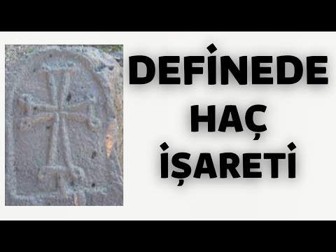 DEFİNE'DE HAÇ İŞARETİ ve ANLAMİ