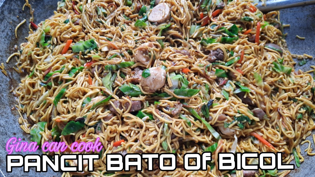 PANCIT BATO of BICOL/ Making Foods At The Farm - YouTube