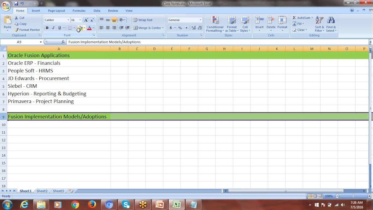 Oracle Fusion Financials Demo Part-1 - YouTube