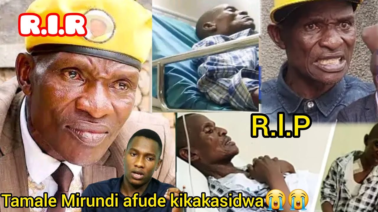 Breaking News:Tamale Mirundi senior afude 😢 maziga nabiwombe mudwaliro ...