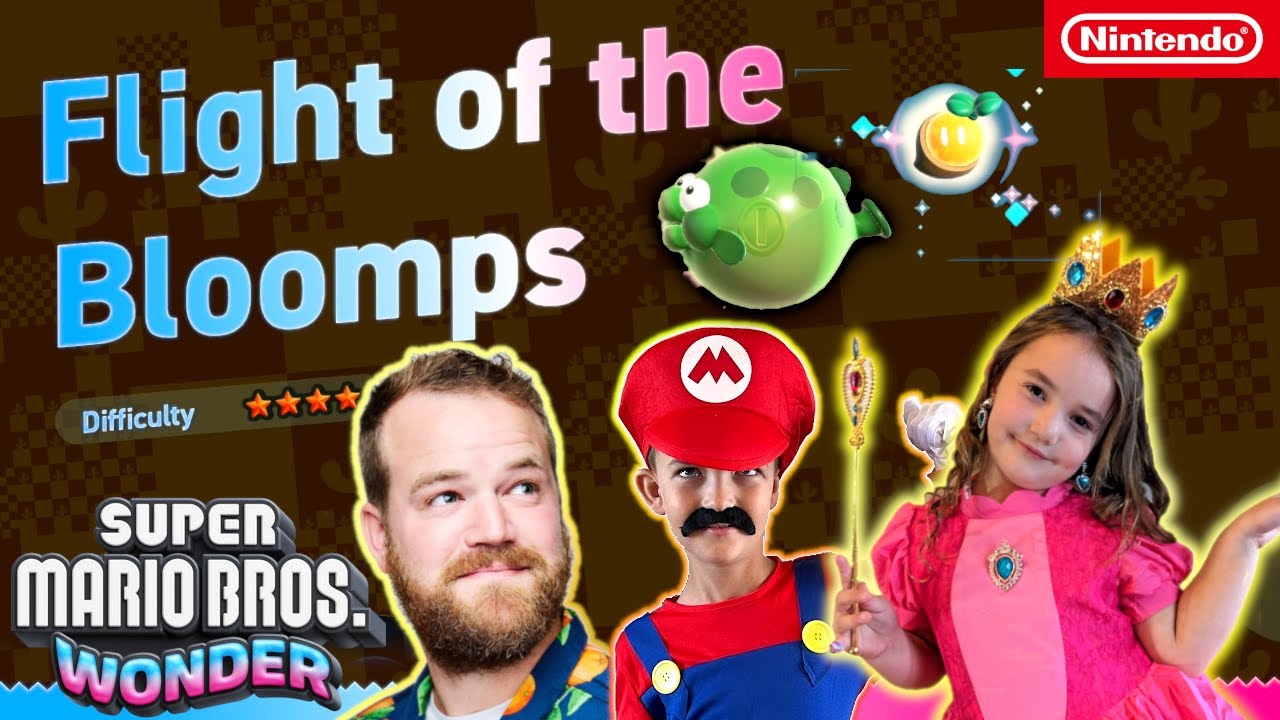 Flight of the Bloomps | Sunbaked Desert | Super Mario Bros. Wonder ...