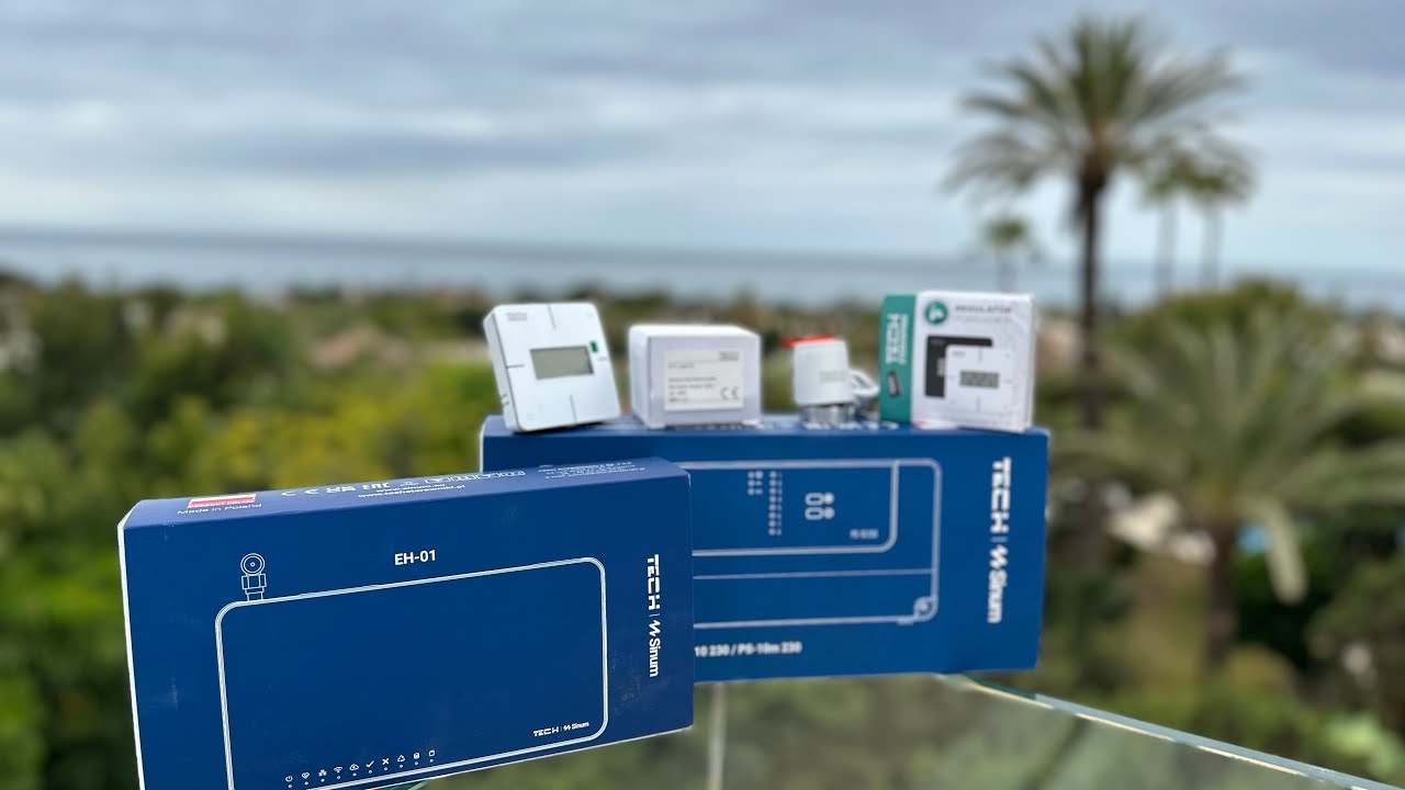 Sinum Sterowanie ogrzewaniem podłogowym z pompą ciepła 👍 - YouTube