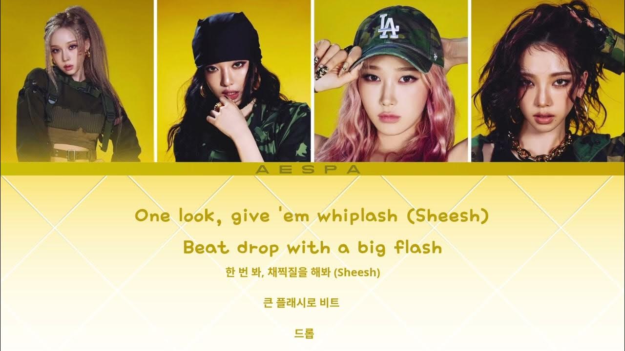 Aespa (에스파) 'Whiplash' Lyrics (Color coded lyrics) - YouTube