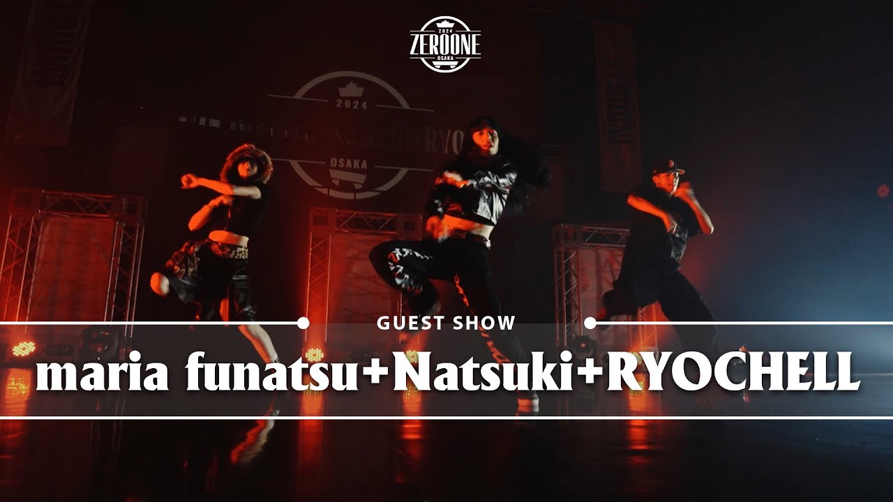 GUEST SHOW - maria funatsu+Natsuki+RYOCHELL / 2024.07.30 ZEROONE at なんば ...