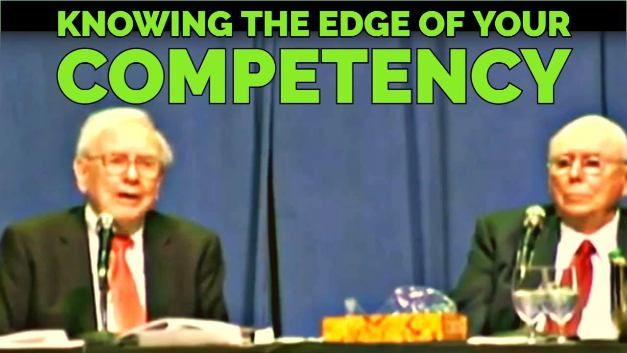 Knowing the edge of your competency is very impt !! - YouTube