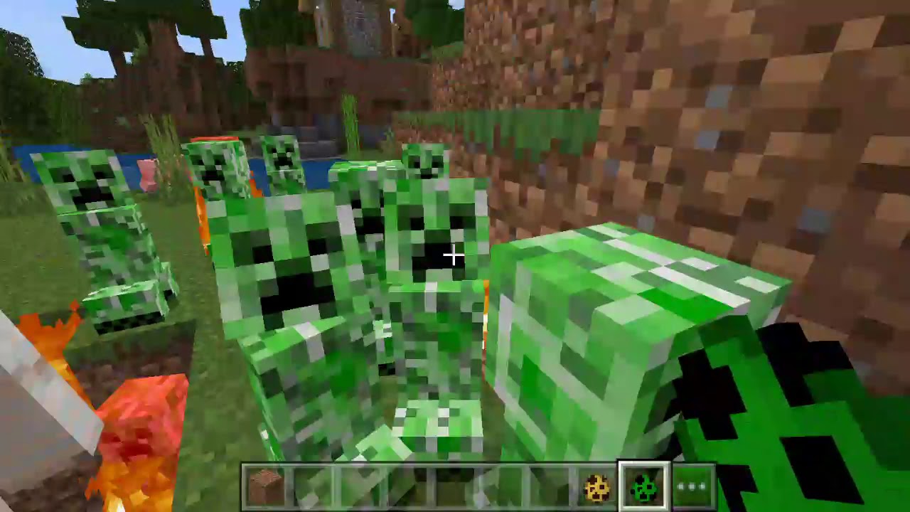 Deadly Creepers Mod Minecraft - YouTube