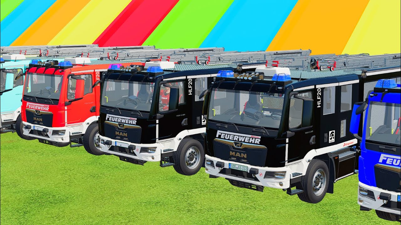 Transporting Farming Simulator 22 , FS22 , Game Fire Truck , Fire ...