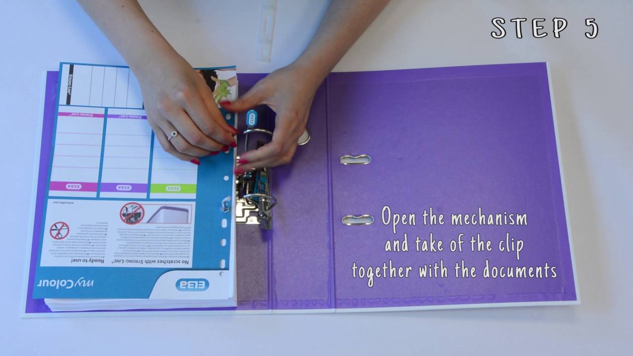Filing clip Elba - user manual - YouTube