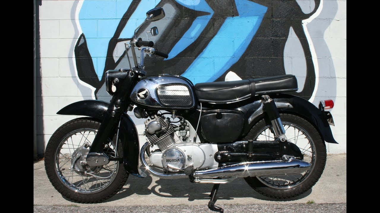 1966 Honda CA160 ... Very Clean Baby Dream! - YouTube